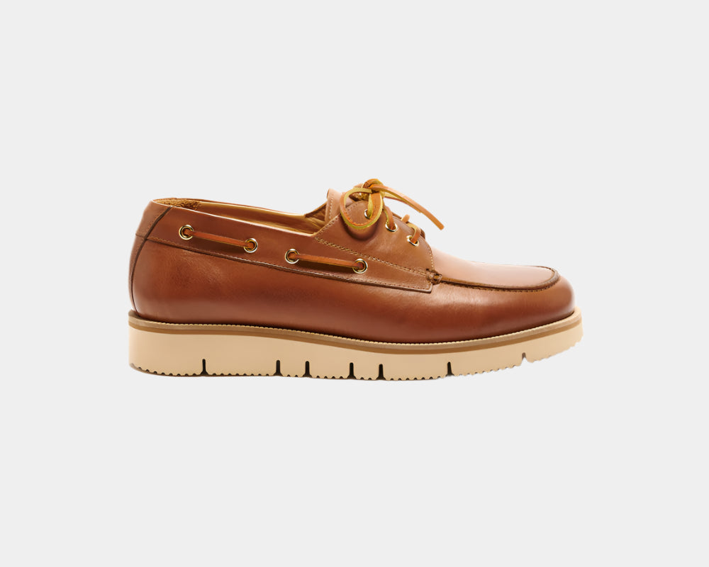 Hopkins Men's Boat Shoes - Light Brown